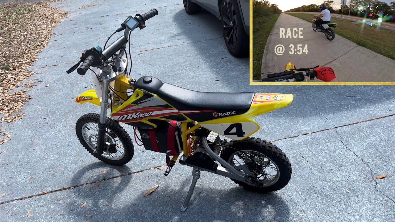 “Mo Up Front” E&C Ultimate Razor MX650 10/54 t8f; Rip Session-Wheelies ...