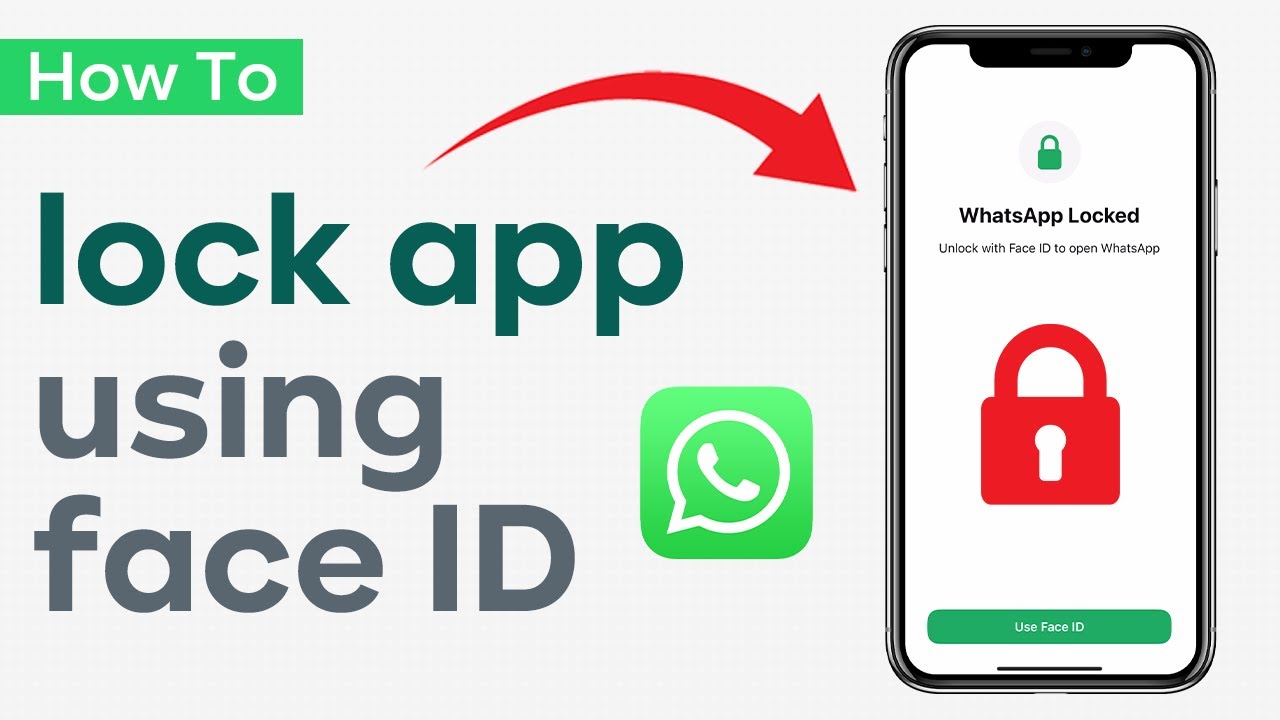 How to Lock WhatsApp with FaceID. Step By Step Guide - YouTube