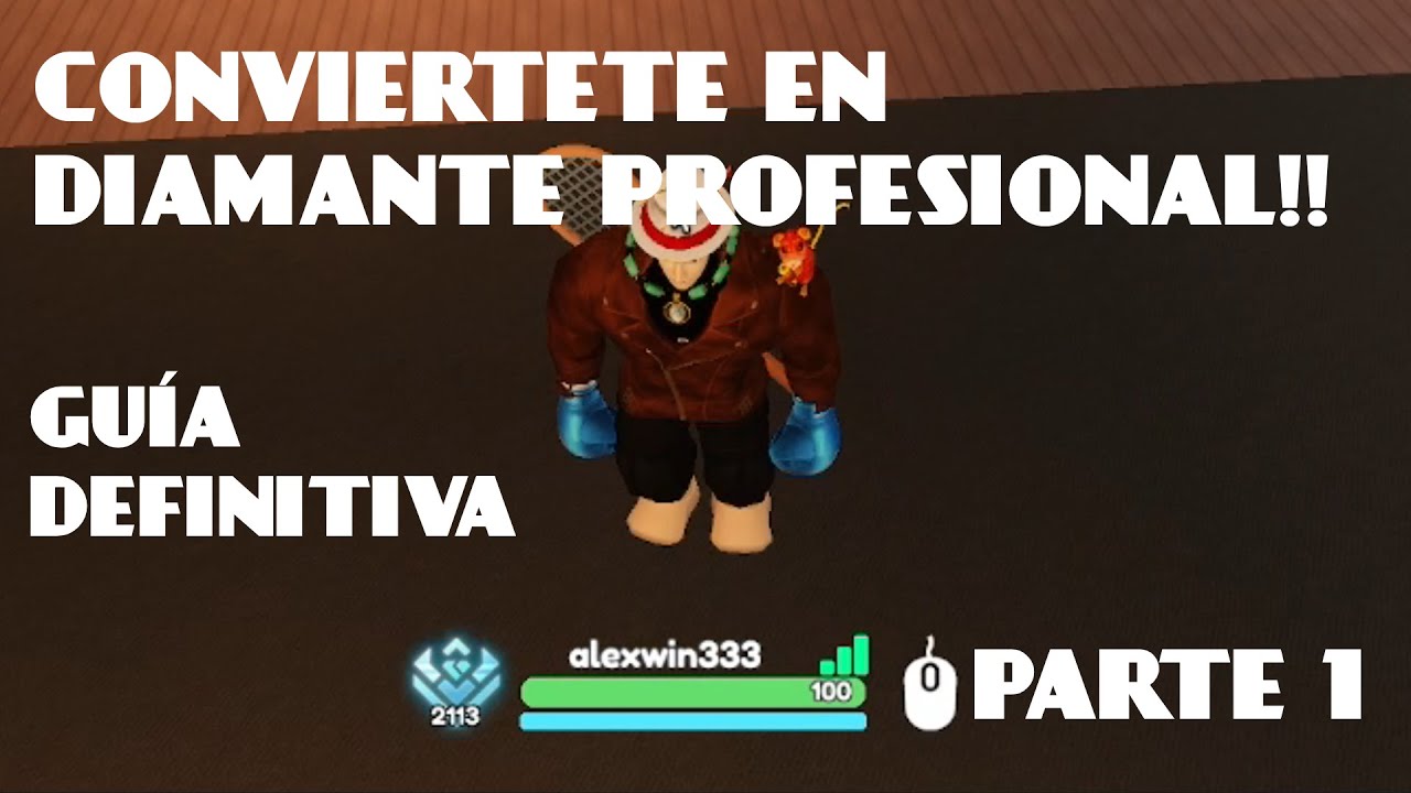 COMO LLEGAR A DIAMANTE en Boxing Beta ROBLOX - GUÍA COMPLETA Parte 1 ...