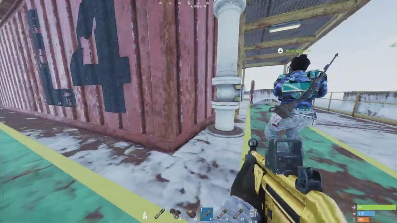 Best MP5 spray on RustConsole-Large Rig Counter-Rust Console Edition - YouTube