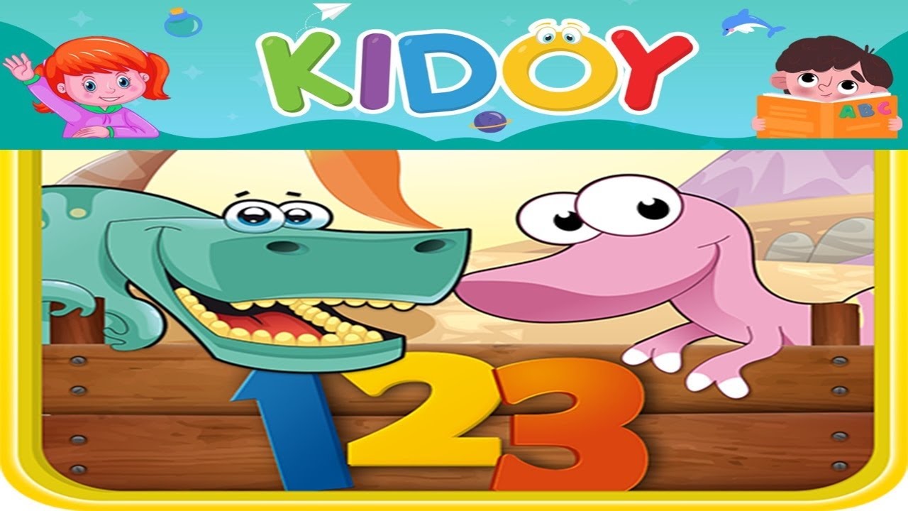 Learn to Count 1-10 l Kindergarten - Nursery Rhymes with fun @Kidoy.learning - YouTube