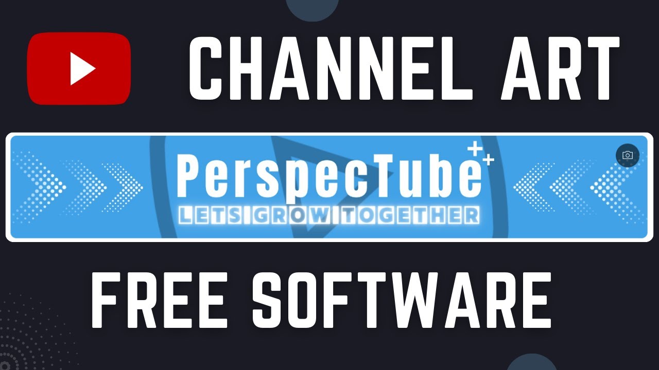 Youtube Channel Art Blank Template