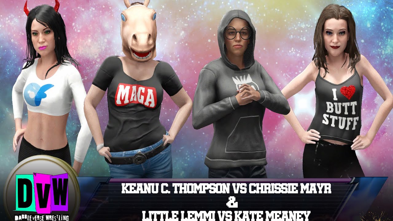 SAUSAGE FULL OF D!CKS FIGHT!!! Chrissie Mayr v Keanu C Thompson - Kate ...