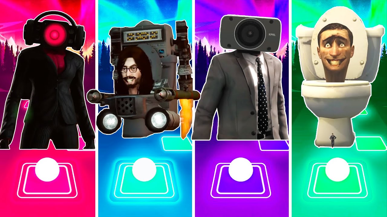 Speaker Girl vs Skibidi Jet Toilet vs Speaker Man vs Skibidi Toilet ...