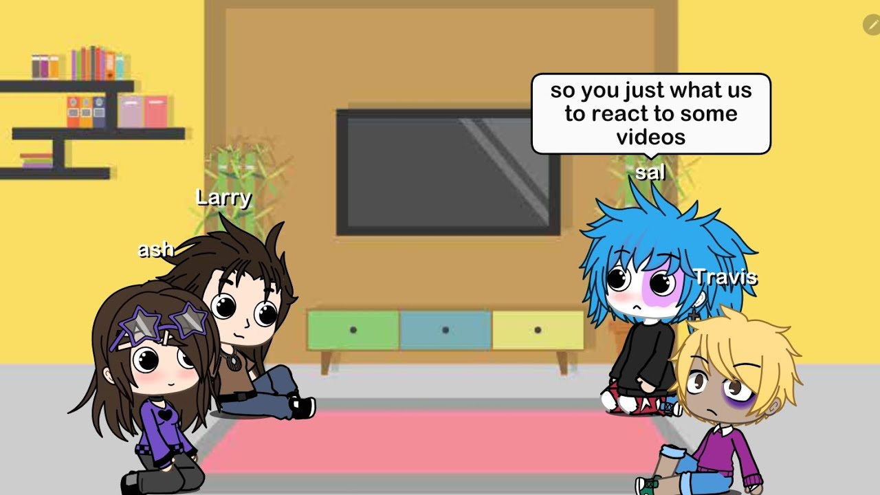 sally face reaction video (first video , lazy) - YouTube