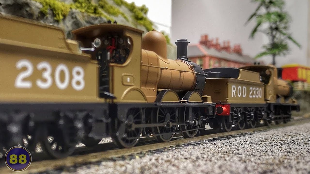 Oxford Rail Railgun - ROD 'Dean Goods' - Double Header - DCC Sound ...