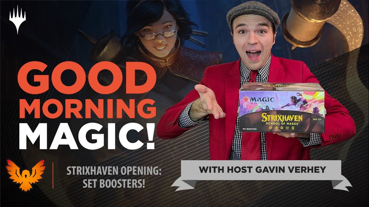Let's Open a Strixhaven Set Booster Box! | Good Morning Magic - YouTube