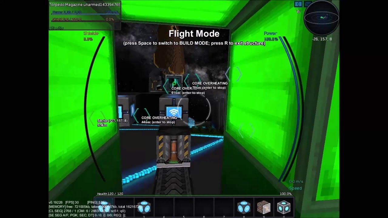 Starmade - Efficient Torpedo Launcher - YouTube