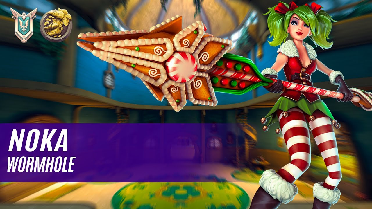 noka Evie PALADINS COMPETITIVE (MASTER) WORMHOLE - YouTube