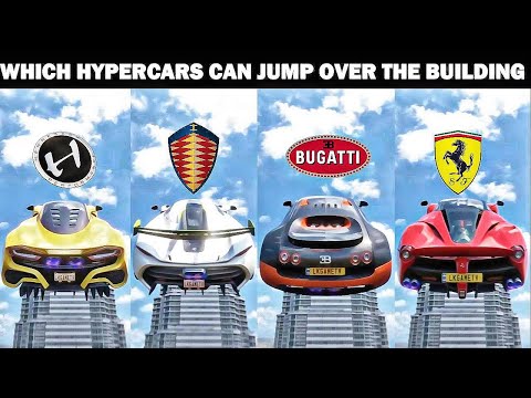 WHICH HYPECARS CAN JUMP OVER THE BUILDING IN FORZA HORIZON 5 | LET'S FIND OUT