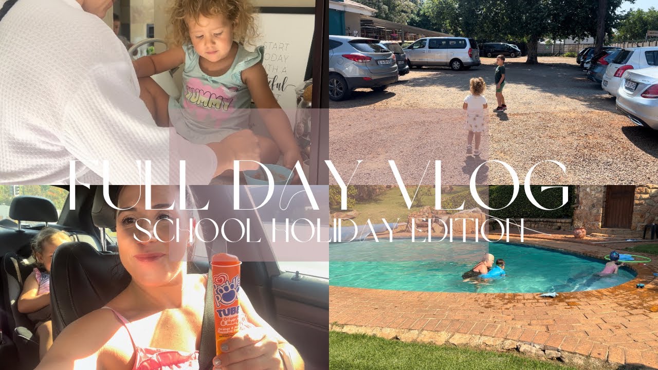 FULL DAY VLOG: School Holiday edition - Morning routine| Skincare ...