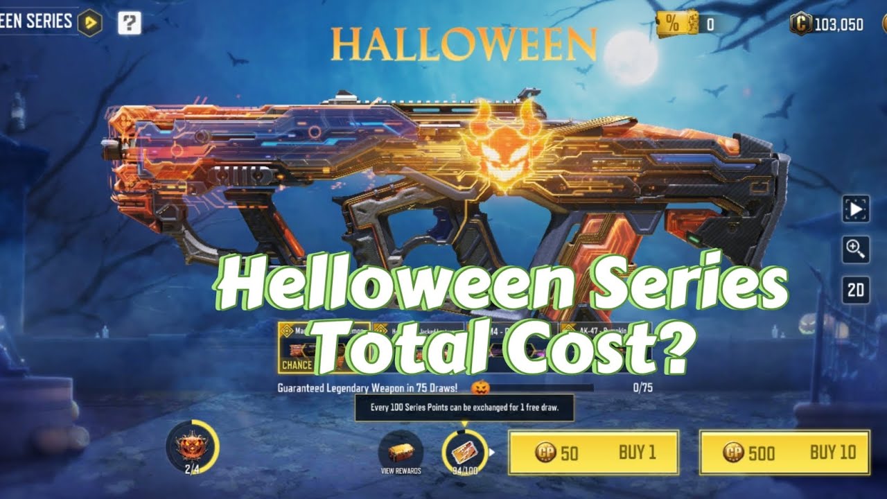 Buying Full Helloween Series Lucky Draw | Total Cost | ? CODM 2nd Time ...