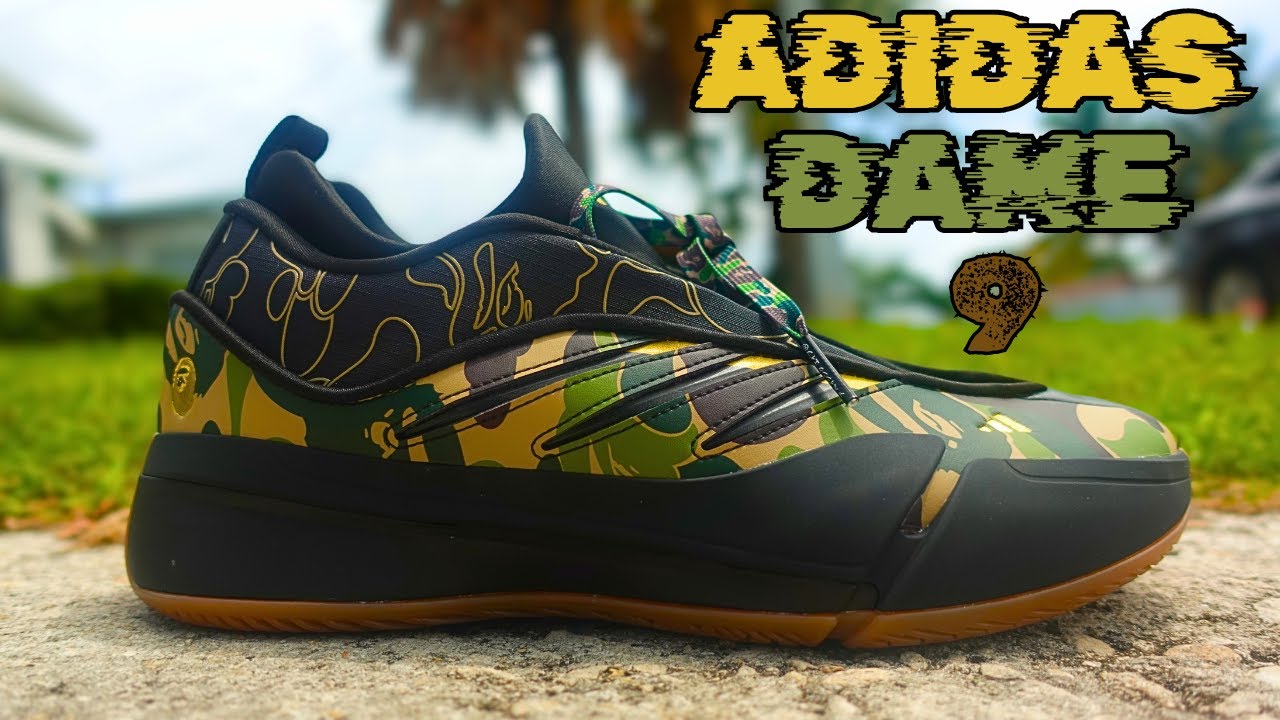 Adidas Dame 9 Bape Collab Performance Review!.. Are these better than ...