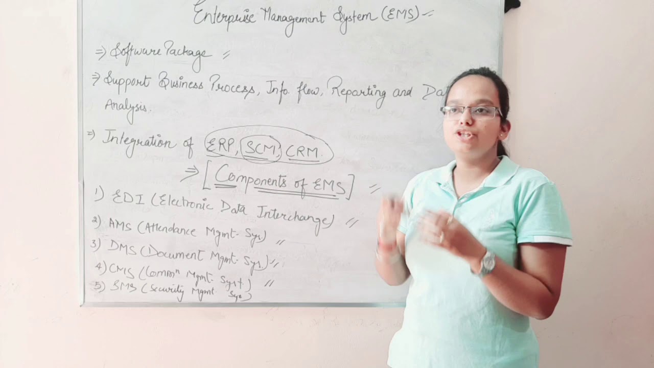 Enterprise Management system | MIS | BBA and BCA - YouTube