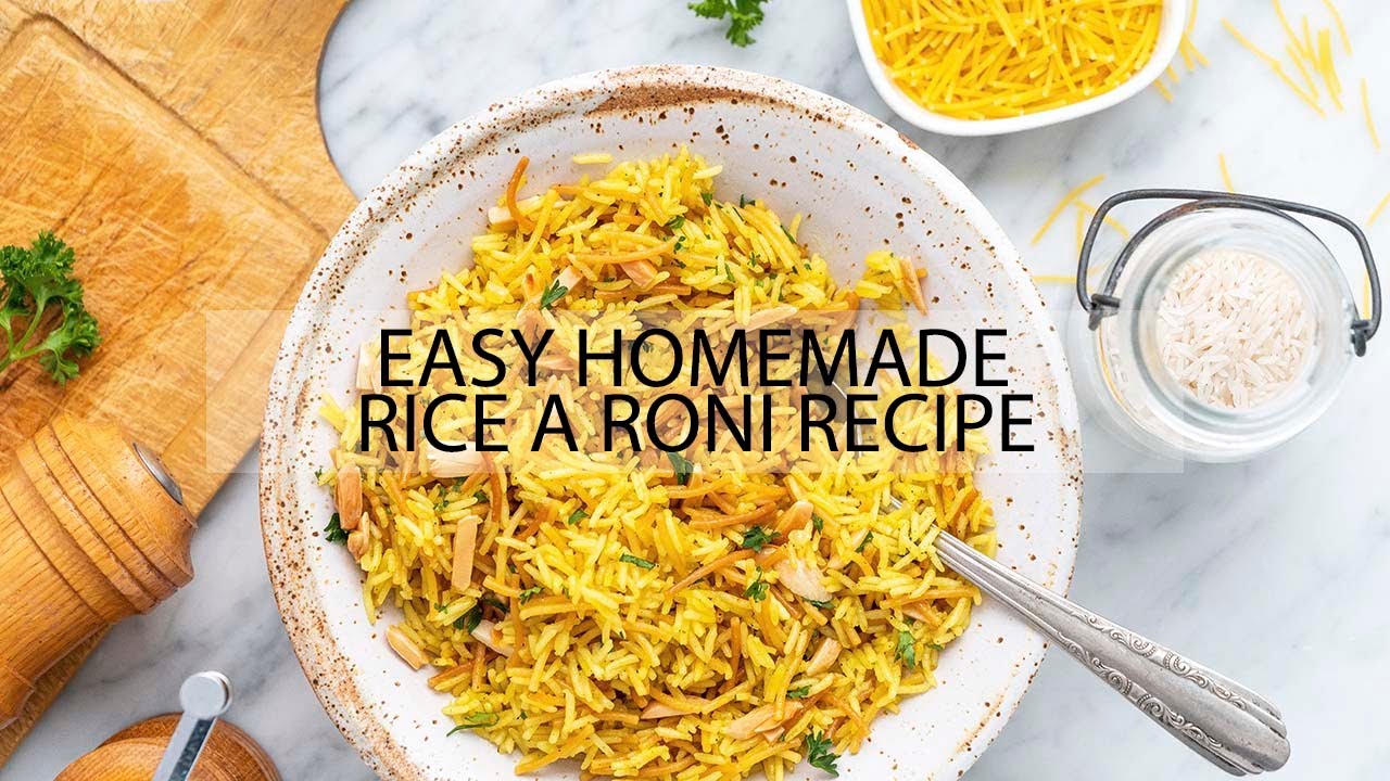 Homemade Rice a Roni - You'll Never Buy the Box Again! - YouTube
