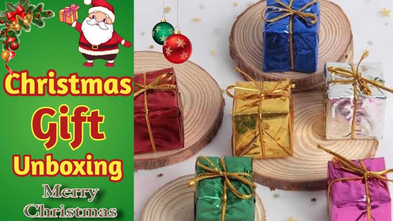 Christmas Gift 🎁 Unboxing | Christmas gift Special #christmas - YouTube