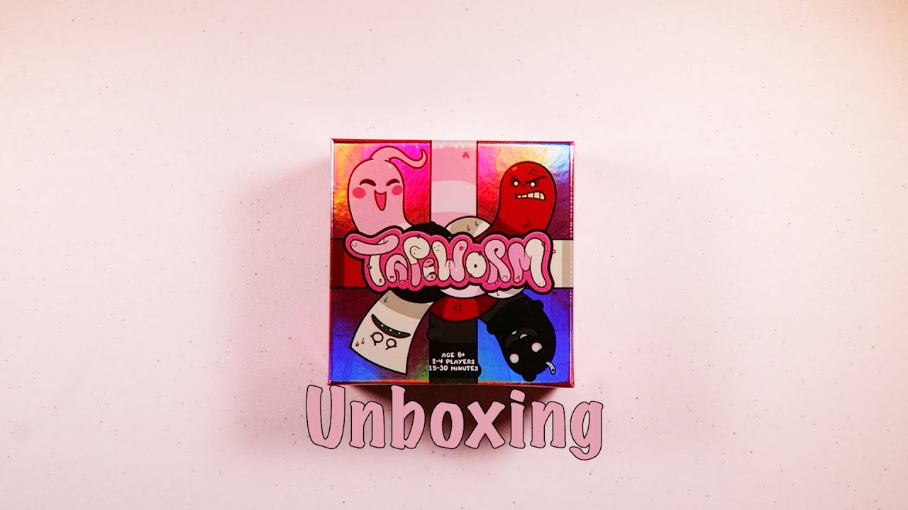 Tapeworm Board Game Unboxing - YouTube