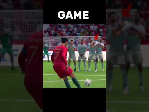 Ronaldo Free Kick Goal vs Spain Recreated in FIFA 20 #fifa #fifa20 #football #gaming #fut #shorts