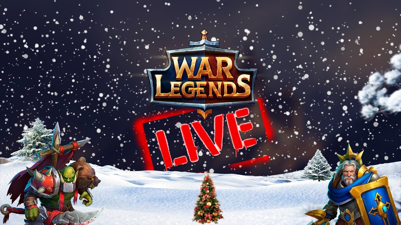 War Legends Мобильная RTS Стрим! Заходи! - YouTube