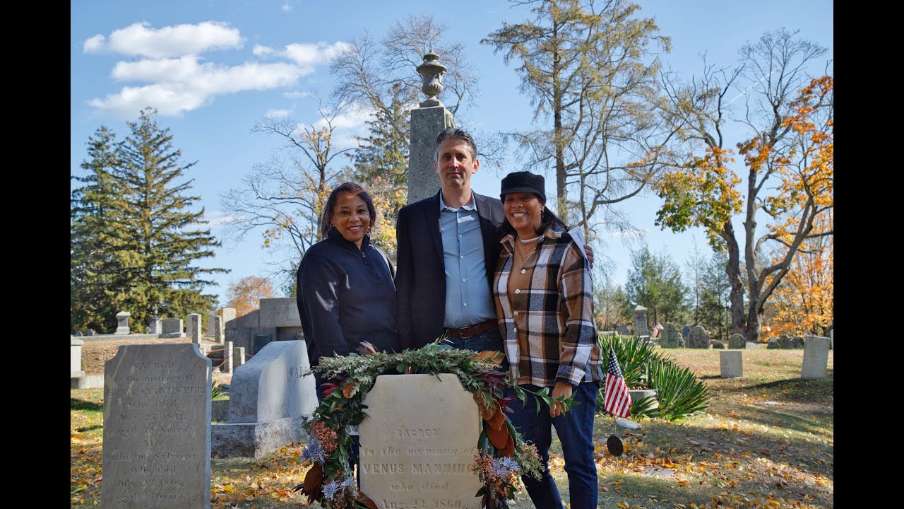 Venus Manning Grave Rededication at First Parish Cemetery - YouTube