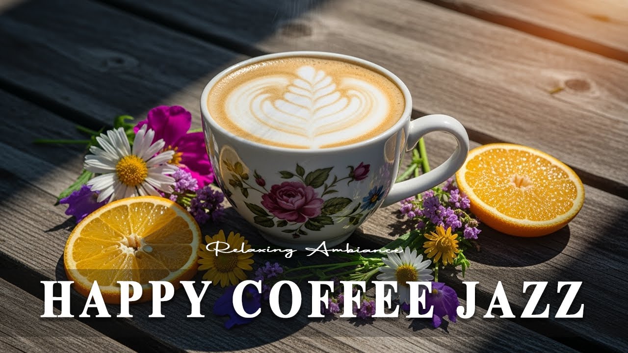 Happy Coffee Jazz ☕ Relaxing Ambiance ~ Sweet Bossa Nova Instrumental ...