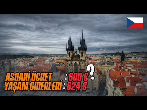 Çekya'da Asgari Ücret ve Yaşam Maliyeti | Ev Kiraları, Market Fiyatları! (Sitelerden Bakılmıştır!)