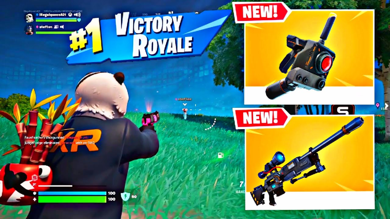 All NEW EXOTIC WEAPONS *NEW!!* fortnite chapter 6 season 4 ...