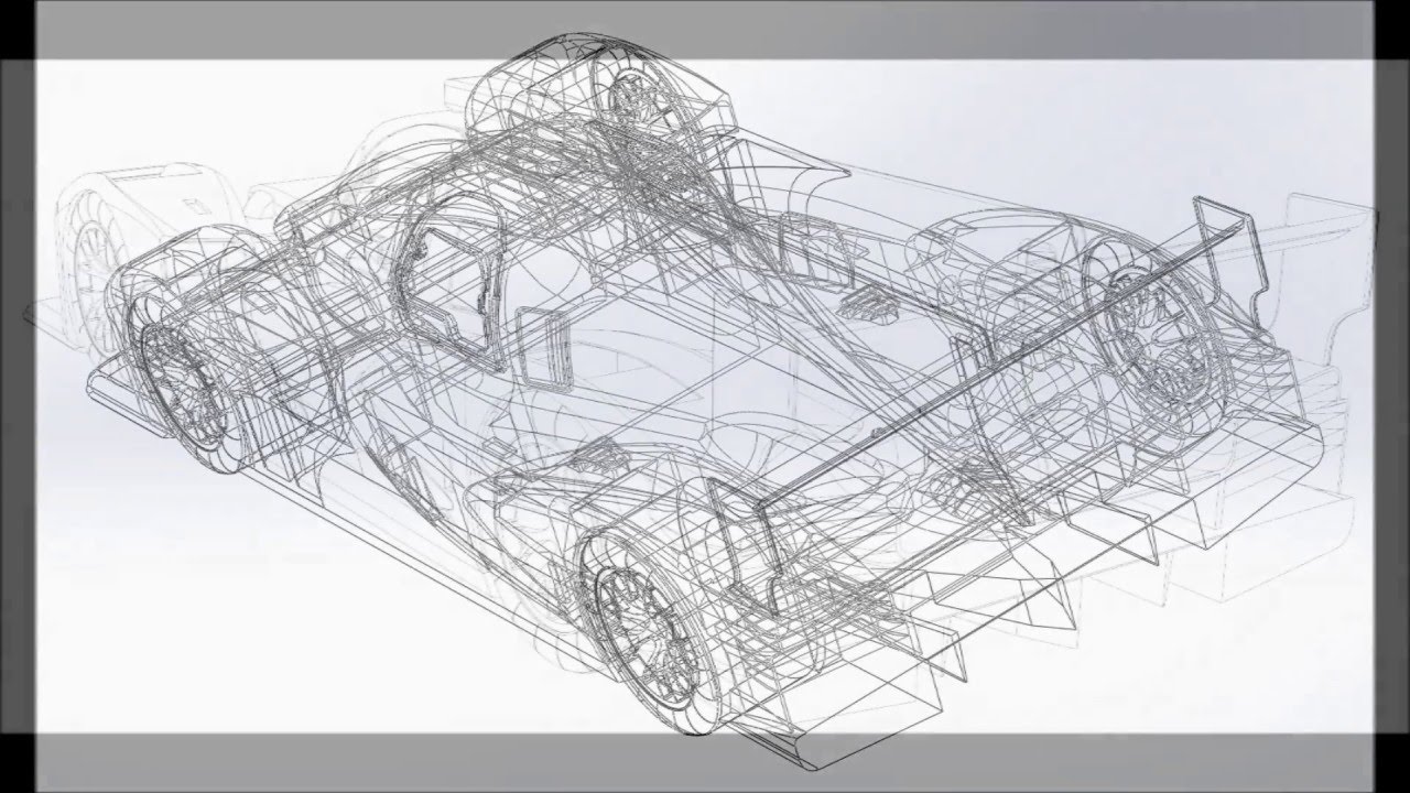 LOTUS LMP1 CLM P1/01 3DCADmaking - YouTube