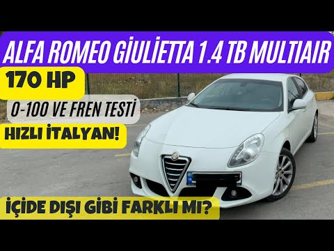 ALFA ROMEO GIULIETTA 1.4TB MULTIAIR 170 HP İNCELEME! | HIZLI İTALYAN! | #alfaromeo #giulietta
