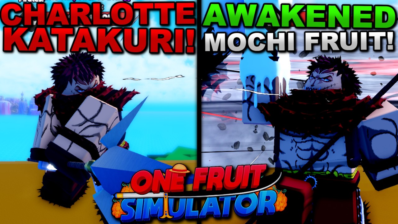 Becoming Charlotte Katakuri (Awakened Dough) In Roblox One Fruit ...