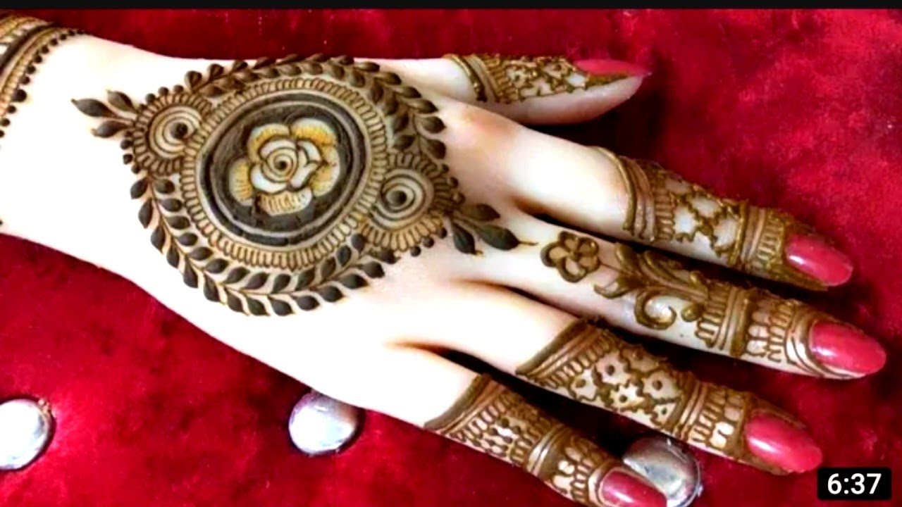 Trending new mehndi design || New mehndi ke design || New mehndi ...