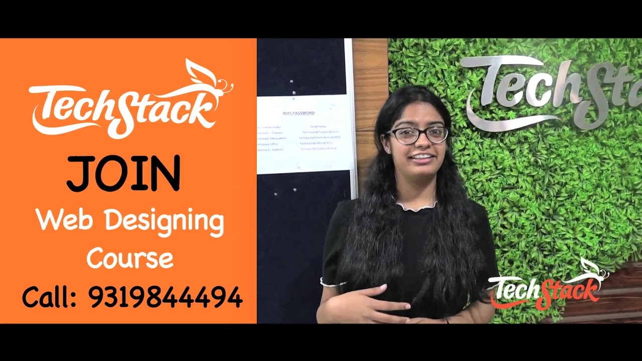 Best Web Designing Course in Delhi | Techstack Reviews - YouTube