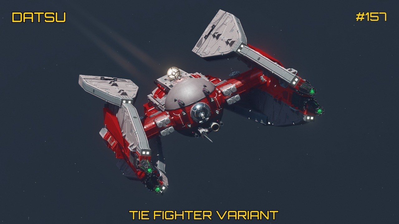 Starfield | DATSU | Tie Fighter Variant #starfield #starfieldships # ...