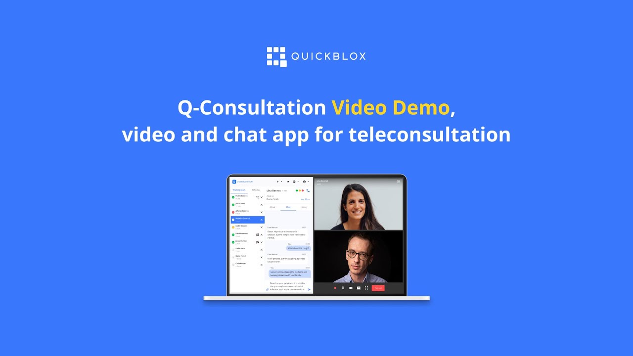 Q-Consultation VIDEO DEMO - Video and Chat app for Teleconsultation ...