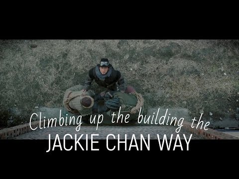 Railroad Tigers (2016): How to climb up a building the Jackie Chan way