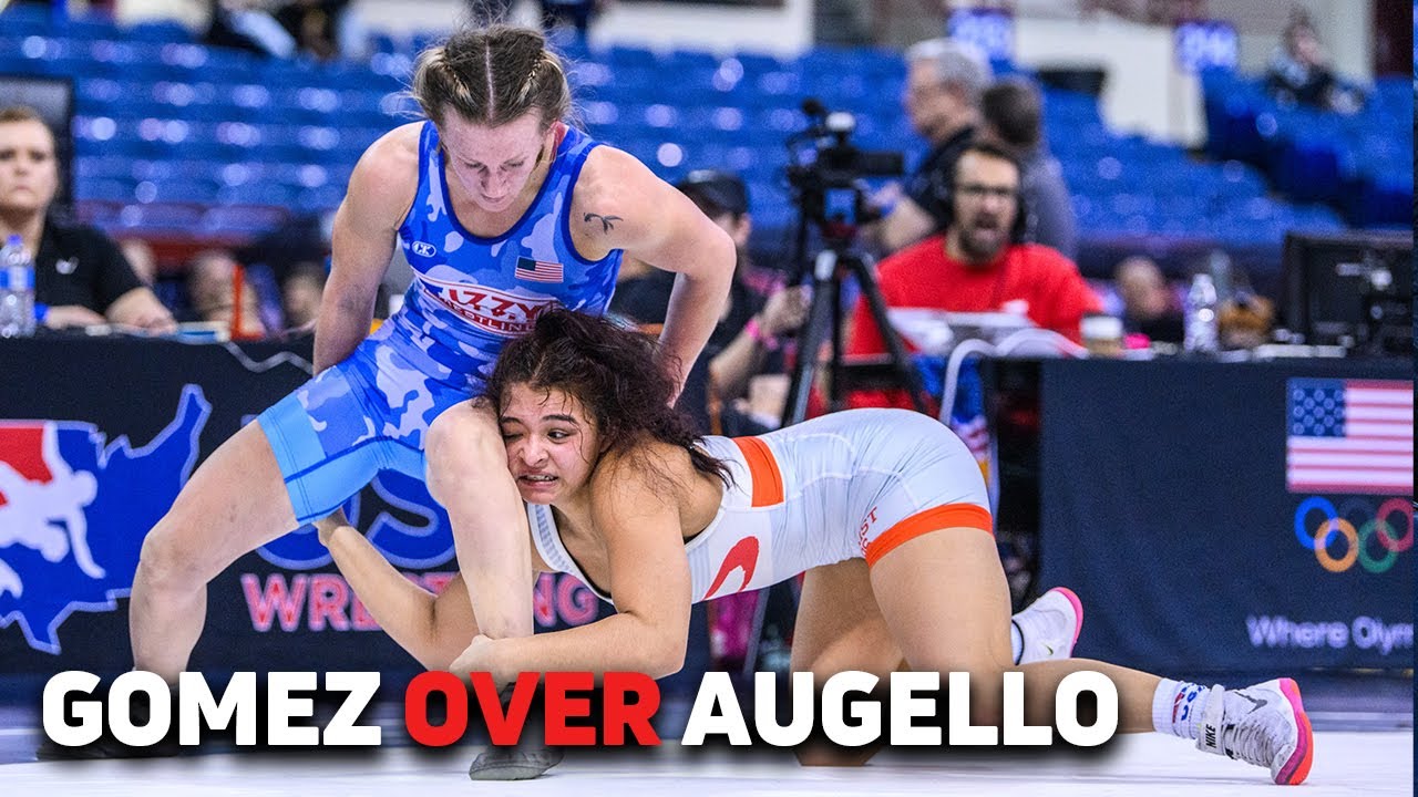Katie Gomez Beats Former Olympian Haley Augello | 2023 Senior Nationals ...