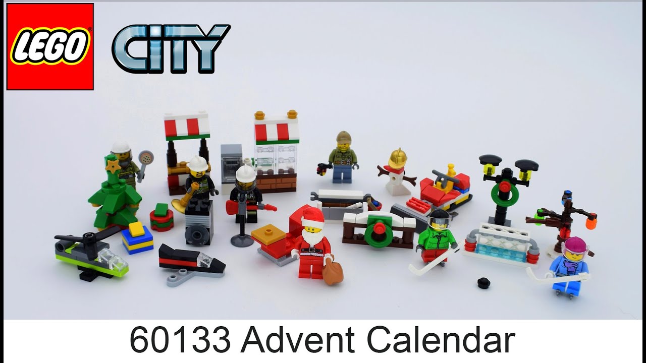 Lego 60133 Advent Calendar - Speed Build - City Collection - YouTube