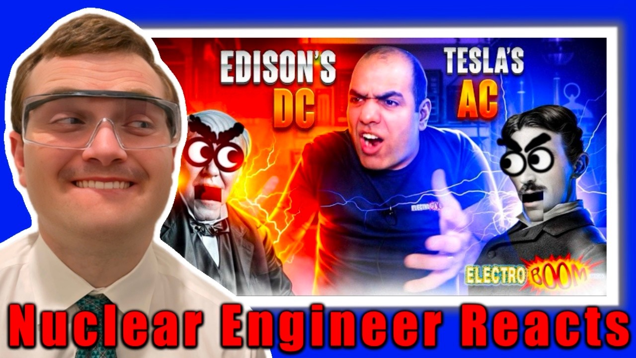AC vs. DC Current! - Nuclear Engineer Reacts to ElectroBOOM - YouTube