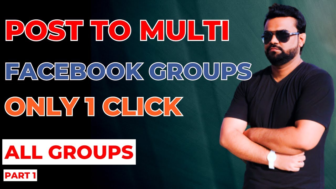 How to share post in All facebook groups in one click | Post Facebook ...