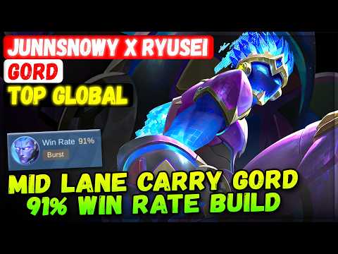 Mid Lane Carry Gord, 91% Win Rate Build [ Top Global Gord ] JunnSnowy x RYUSEI
