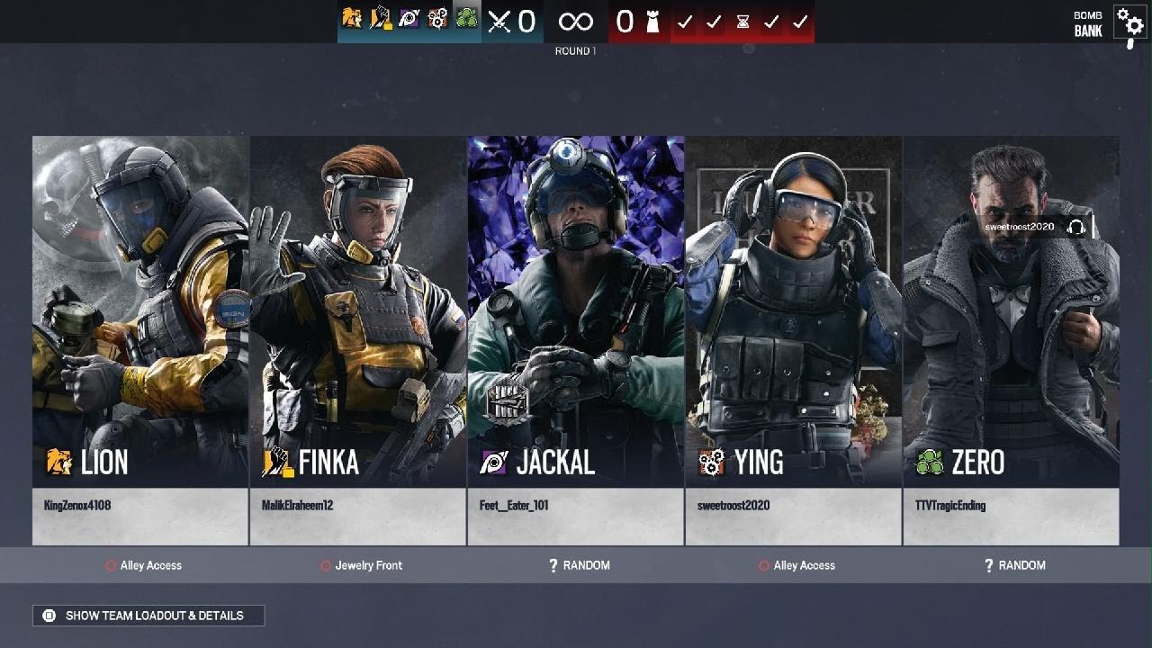 W Siege Lobby's!!! - YouTube