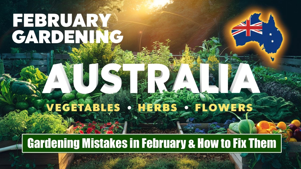 February Gardening in Australia: Vegetables, Herbs & Flowers to Grow Now! - YouTube