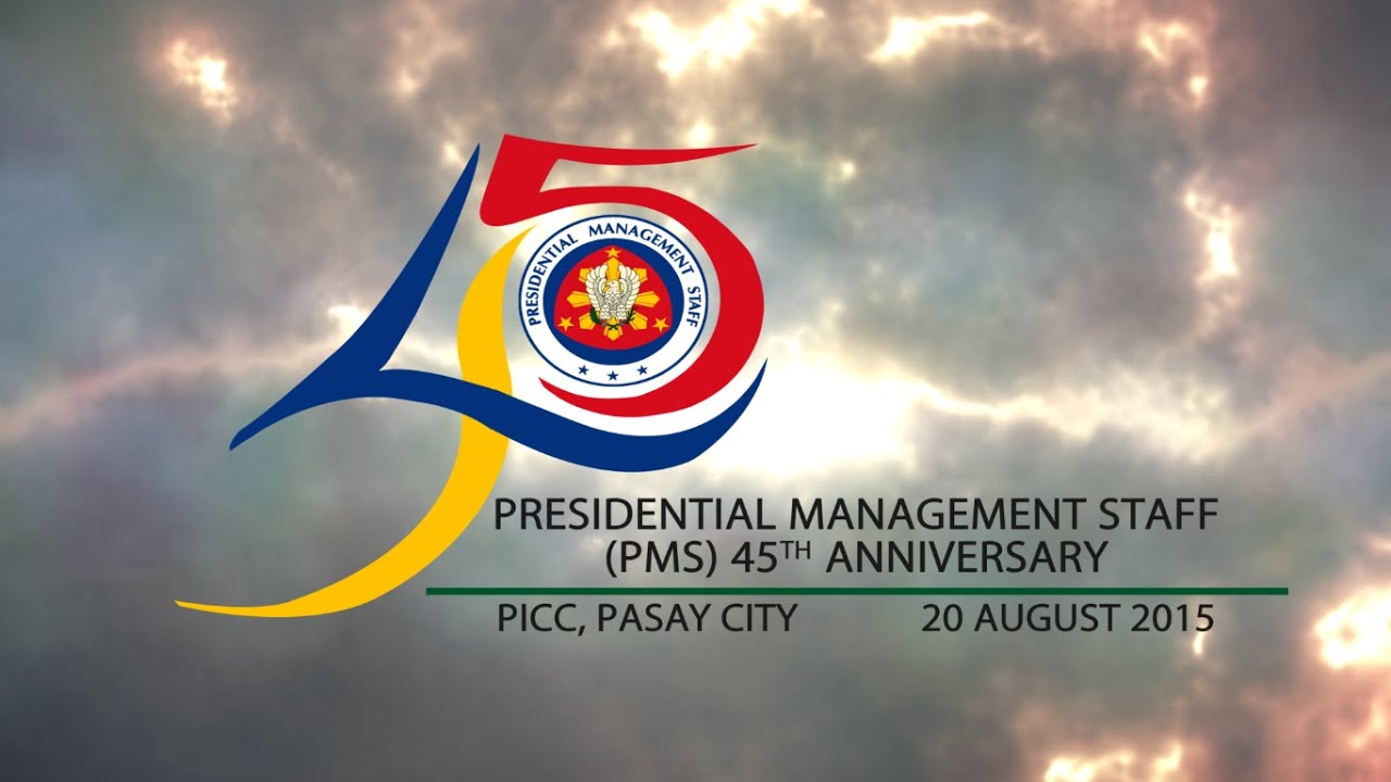 Presidential Management Staff (PMS) 45th Anniversary 8/20/2015 - YouTube