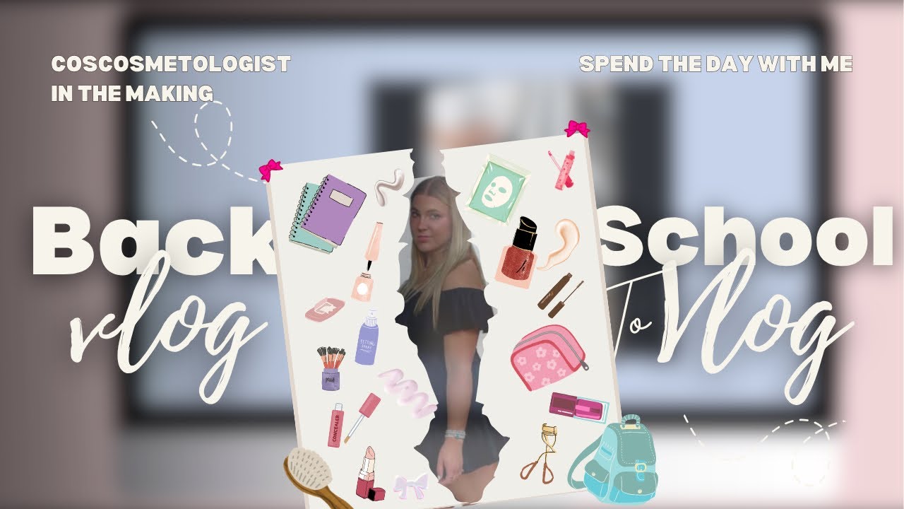 Back to school backpack packing Vlog as well as chitchat! - YouTube