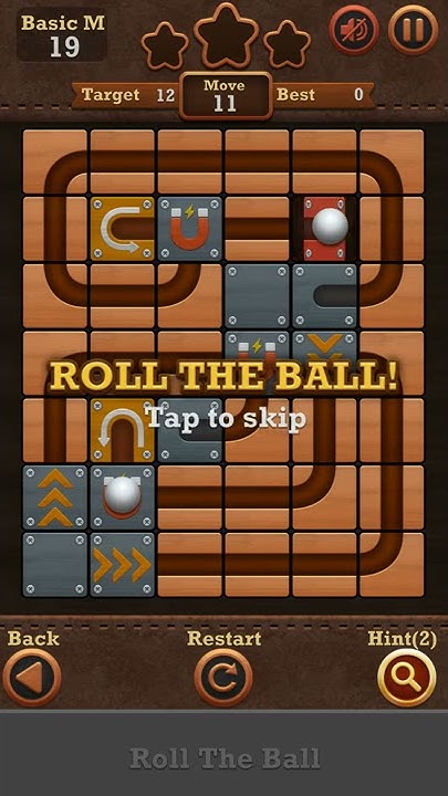 Roll the Ball 2 Lösung-Basic M [Level 19] - YouTube