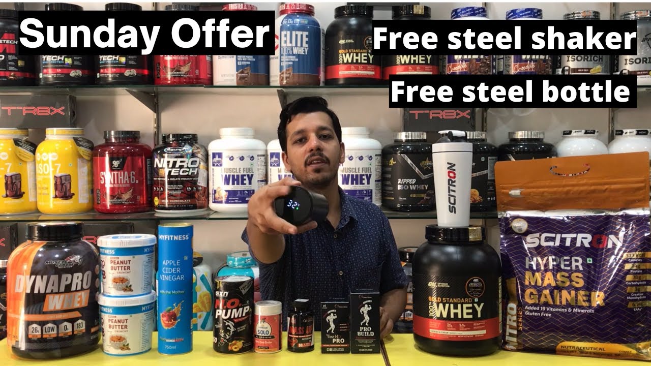 Sunday offer on 10+ products | Buy 100% genuine supplements at best ...