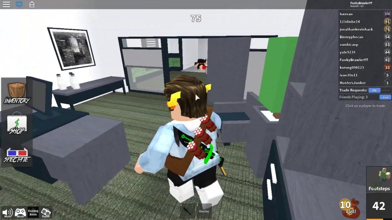 Roblox MM2 The murderer gameplay! - YouTube
