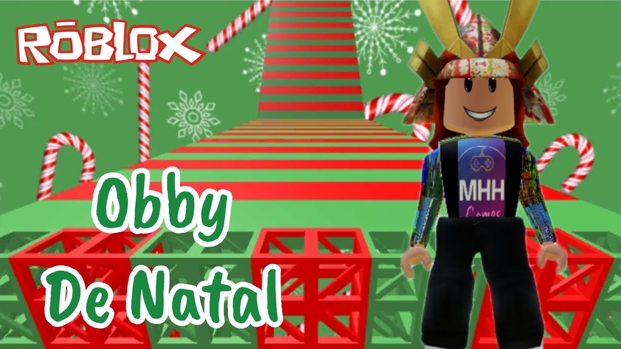 ROBLOX - OBBY DE NATAL FÁCIL - MÃE DE HELÔ E HELENA GAMES - YouTube