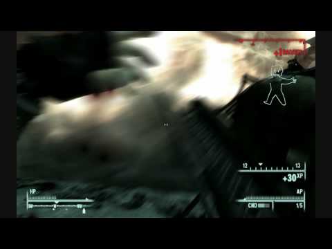Mini Nuke explosion in Fallout 3 - YouTube