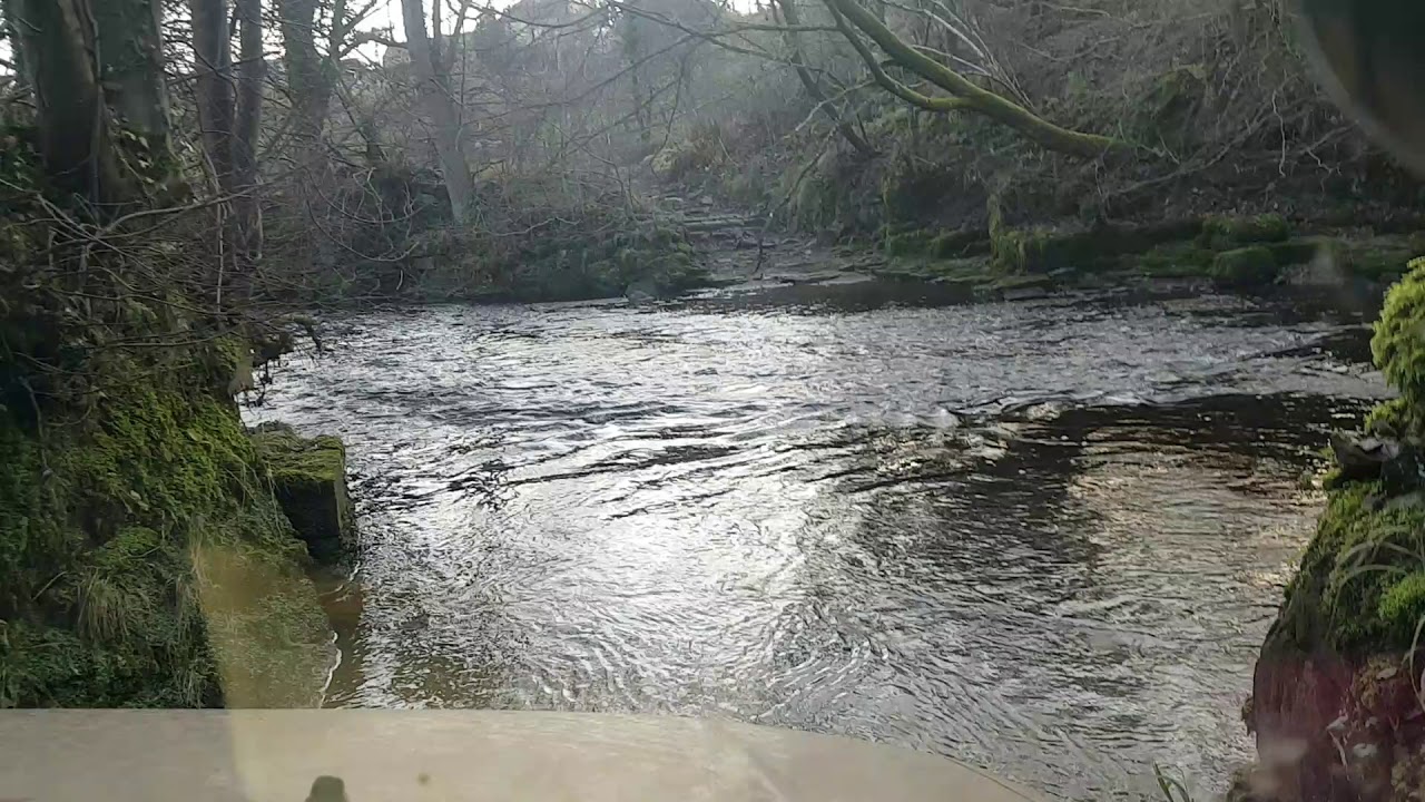 Meldon park river crossing in the jimny - YouTube
